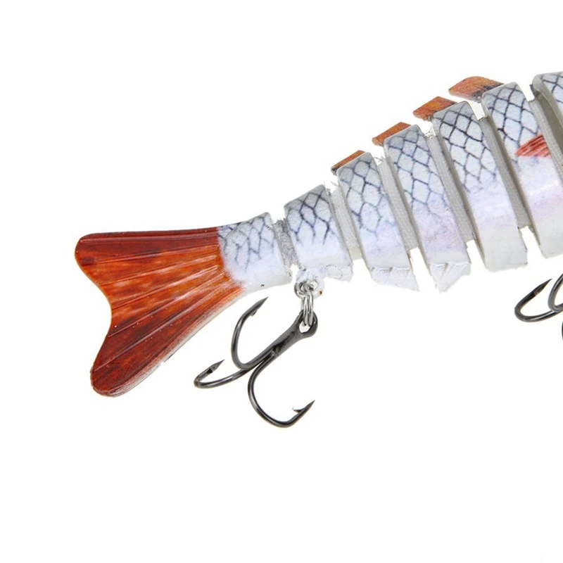 10cm / 4 "15.5g Bionic realistic Hard Multi-segments bait for sun-fish ...