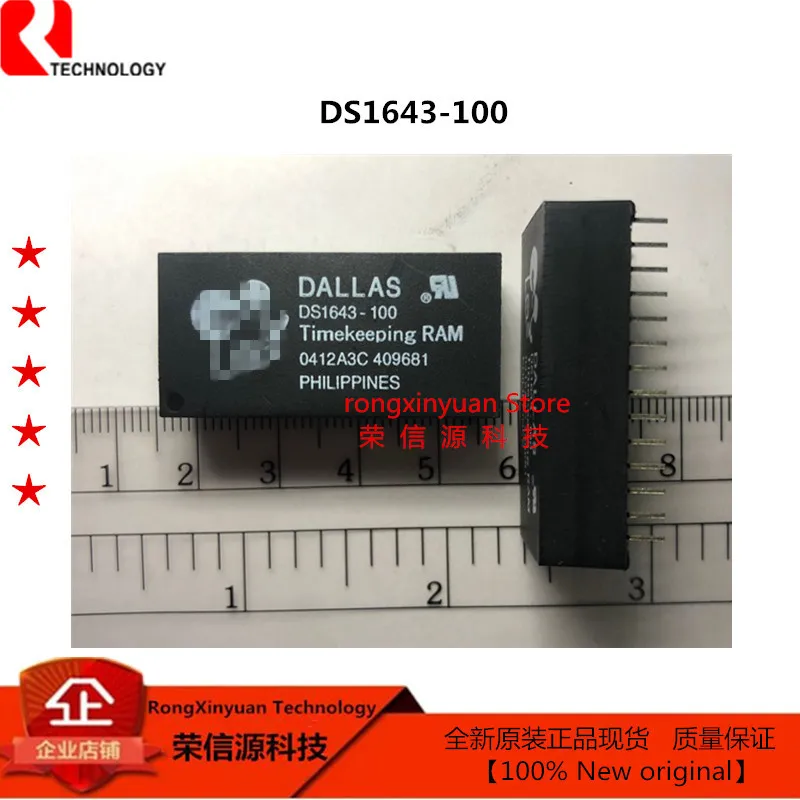 DS1643 100 DIP 28 DS1643 100 + DS1643 IC RTC CLK/calendario PAR 28 EDIP ...