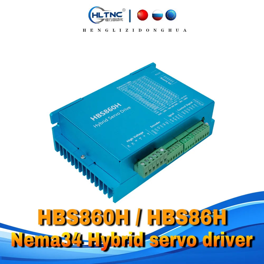 HLTNC Hybrid Closed Loop Stepper Servo Driver HBS860H / HBS86H / HBS86 ...
