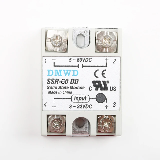 Solid State Relay Ssr-60Dd Ssr-80Dd Ssr-100Dd 60A 80A 100A Ac Control ...