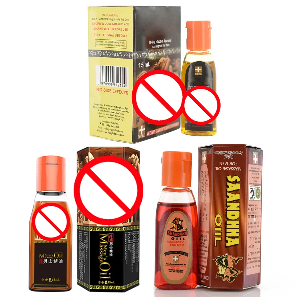 1pc Penis Enlargement Saandhha Oil Indian God Lotion Men Enlarge Cock ...