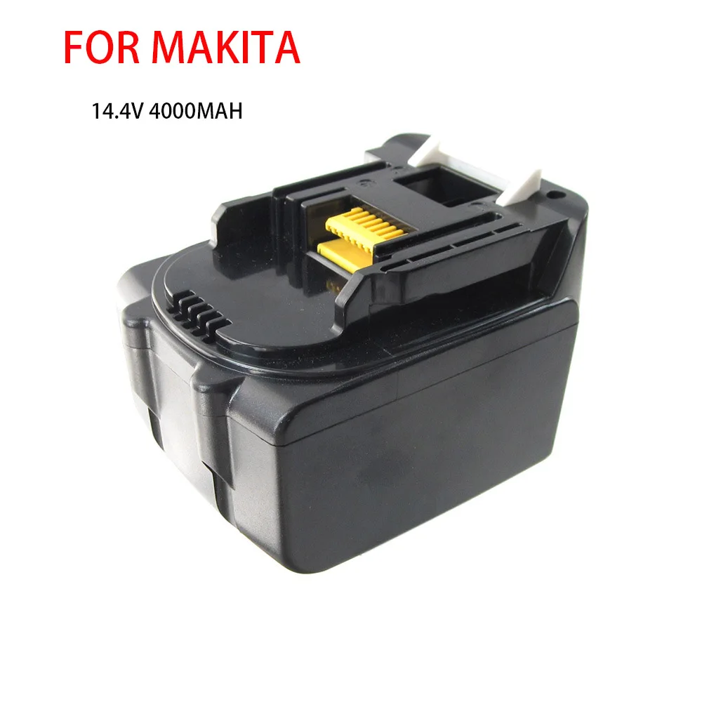 14,4 V 4,0 mAh Li Ion batería para MAKITA batería de 14,4 V BL1430 BL1415 194066 1 194065 3 ...