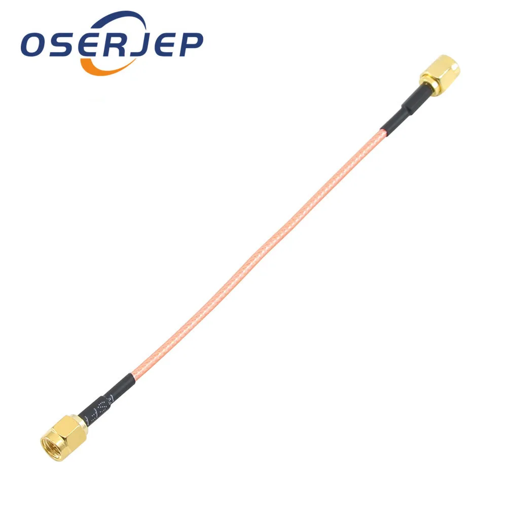 SMA-Male-To-SMA-Male-Connector-Pigtail-Cable-WIFI-Router-Extension-RP ...