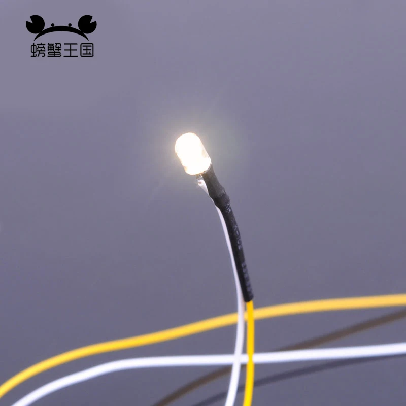 20pcs LED Lamp Bulb DIY Modeling Crafts Decorative Accessories HO OO ...