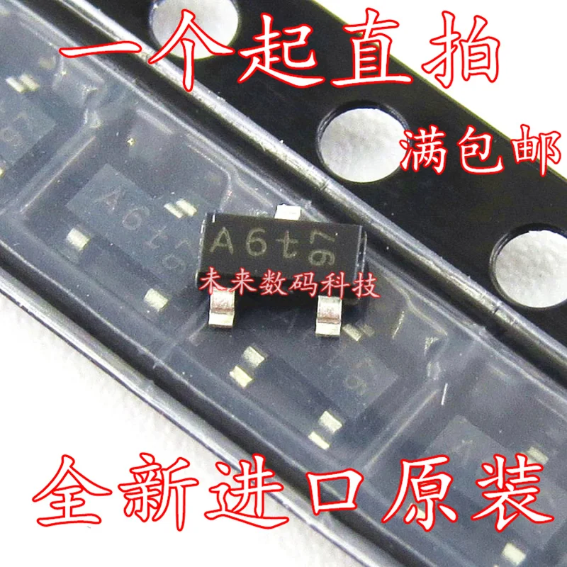 10 шт./лот BAS16 A6 SOT23 0.2A/85 В постоянного тока высокое качество ...