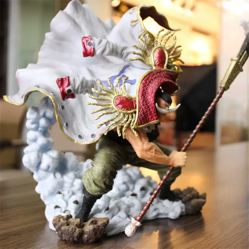 29cm Anime One Piece White Beard Pirates Edward Newgate Super guild ...
