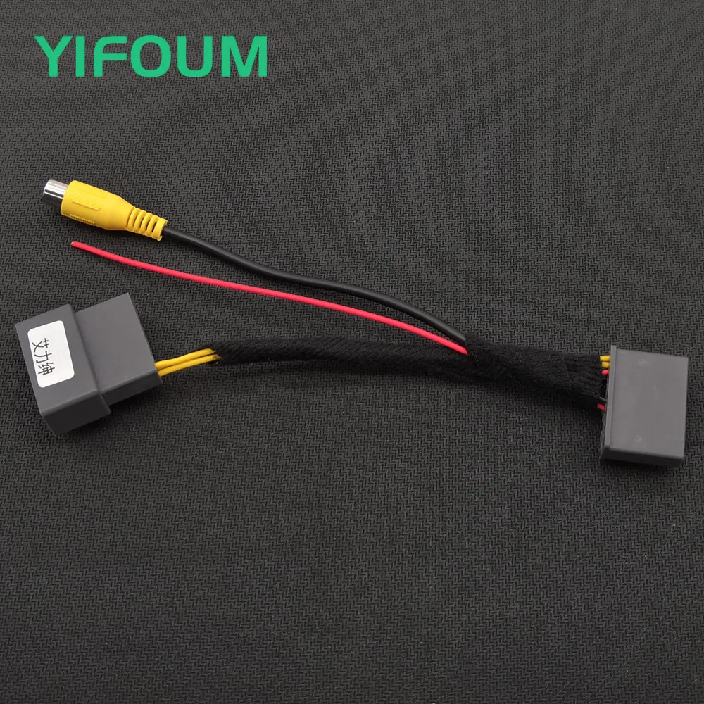 YIFOUM 24Pin Original Video Input Switch Reverse Camera RCA Adapter ...