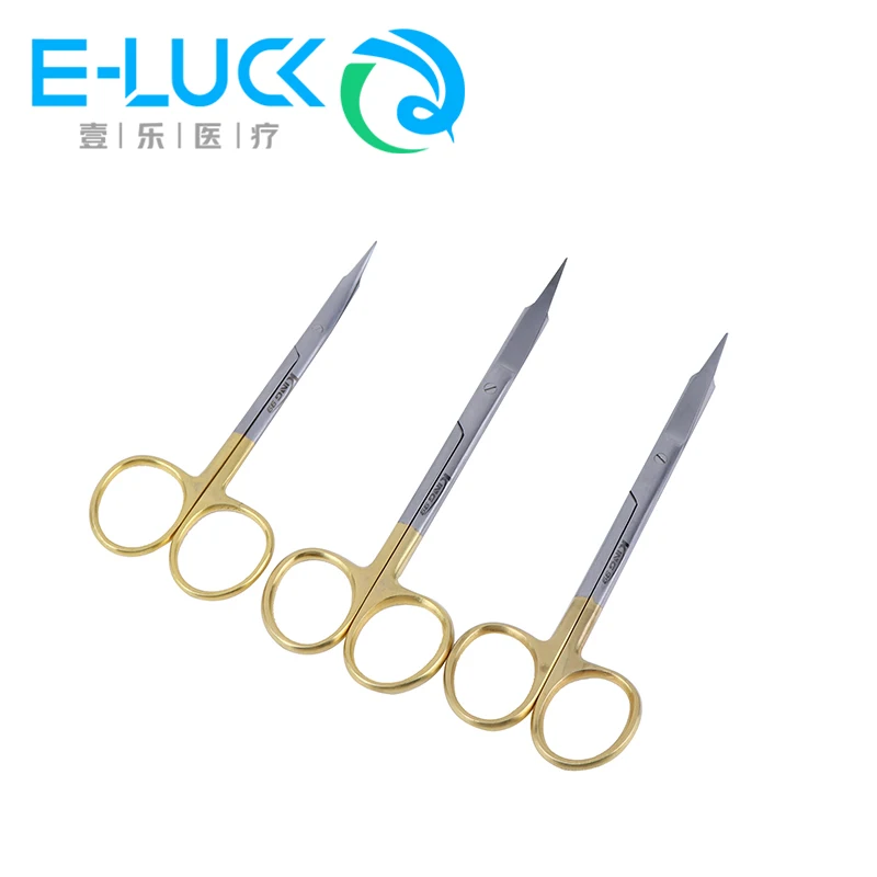 1Pcs-Dental-Surgical-Medical-Dissecting-Scissors-Dressing-Curved ...