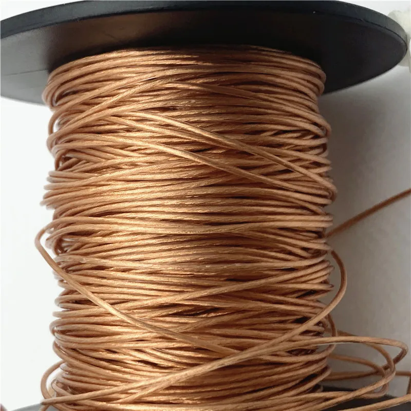 50m PU litz single crystal copper earphone fever upgrade line base ...