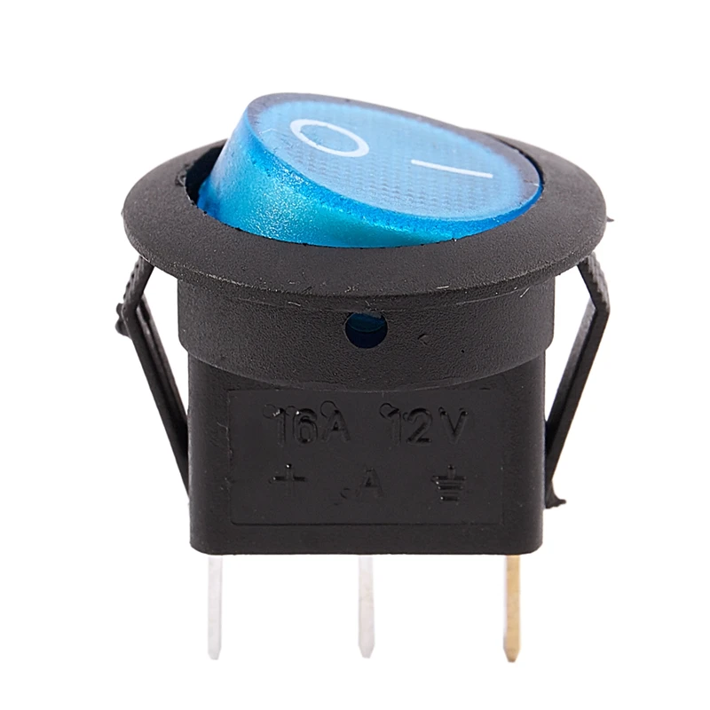 4 x 12V LED illuminated rocker on-off toggle SPST switch dash light car ...