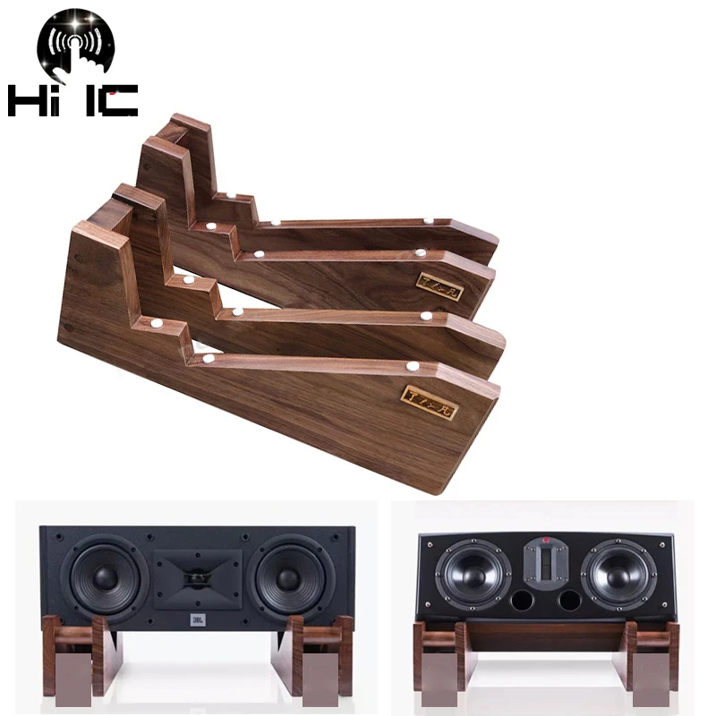 Wooden Center Speaker Subwoofer | Wooden Shock Absorber | Speaker Stand ...