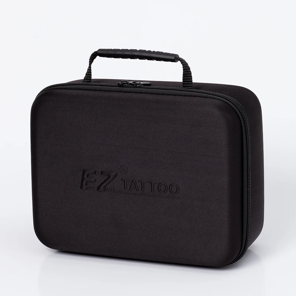 EZ Tattoo Travel Case Black Blank Box Portable Protection Hard Case ...