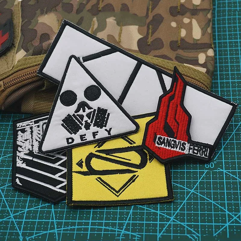 Girls Frontline Embroidered Patch Camp Logo Griffin Organization 404 ...