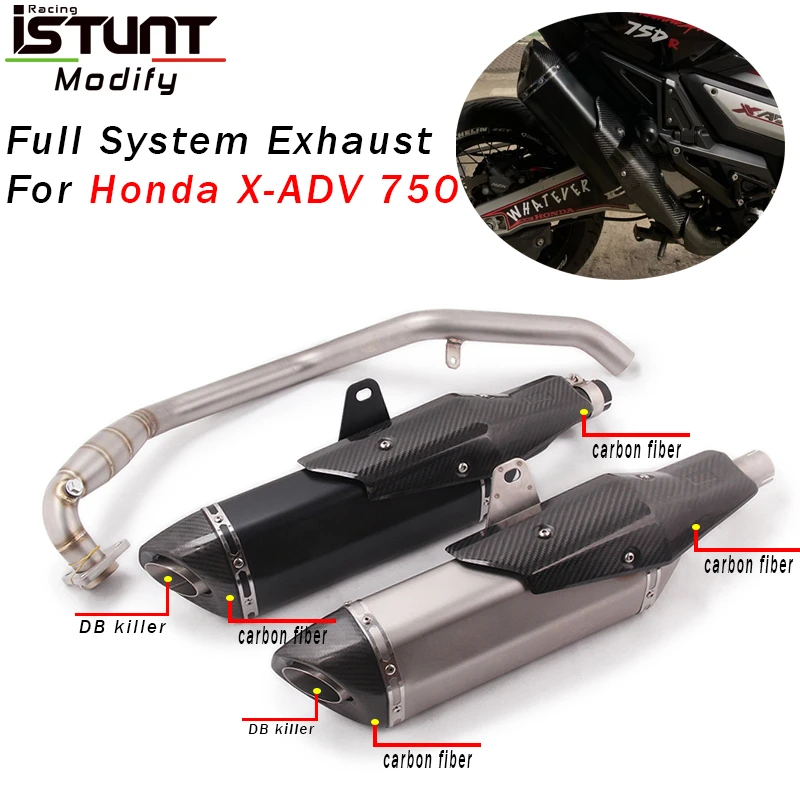 Exhaust Pipe Xadv Motorcycle | Exhaust Honda Xadv 750 | Xadv Exhaust ...