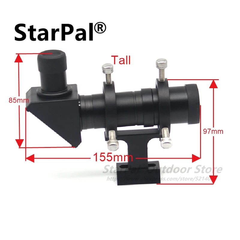 Starpal 6*30mm 90 Degree Right Angle Star Finder With Crosshair Alloy ...