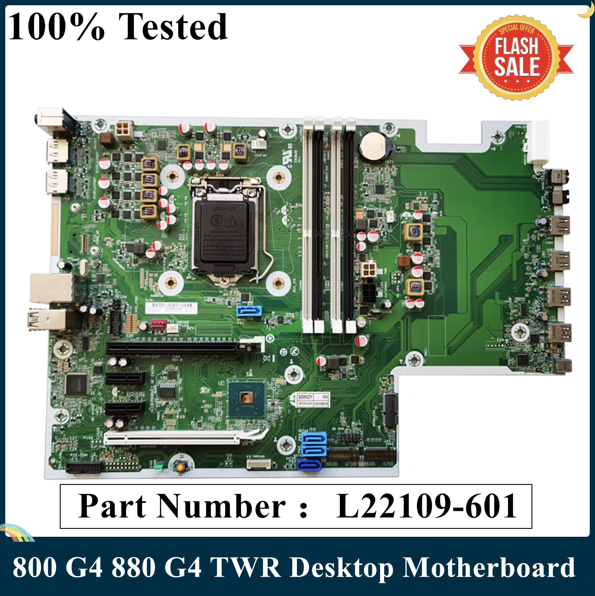 LSC-Refurbished-For-HP-EliteDesk-800-G4-880-G4-TWR-Desktop-Motherboard ...