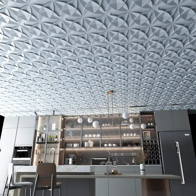 Plastic Suspended Ceiling Tiles