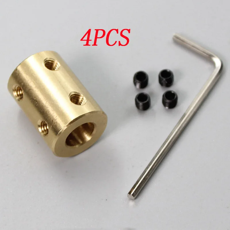 4PCS/LOT Metal Coupling Motor Rigid Coupler Shaft Connector 8x8/8x7/6x6 ...