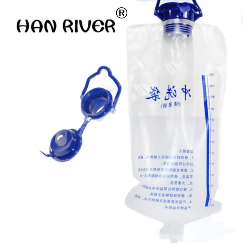 1200ML Toys Constipation Detox Enema Bag Anal Cleaning Vaginal Washing ...