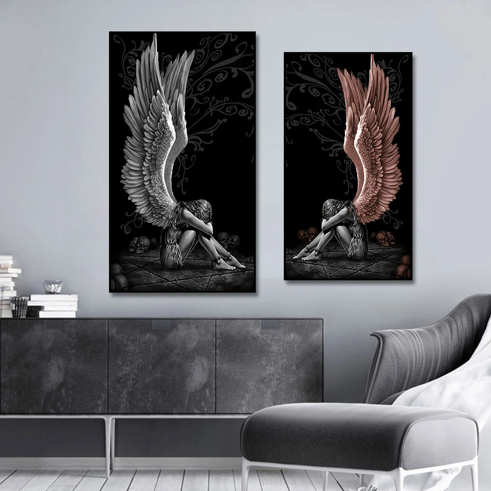 Gothic Canvas Painting - munimoro.gob.pe