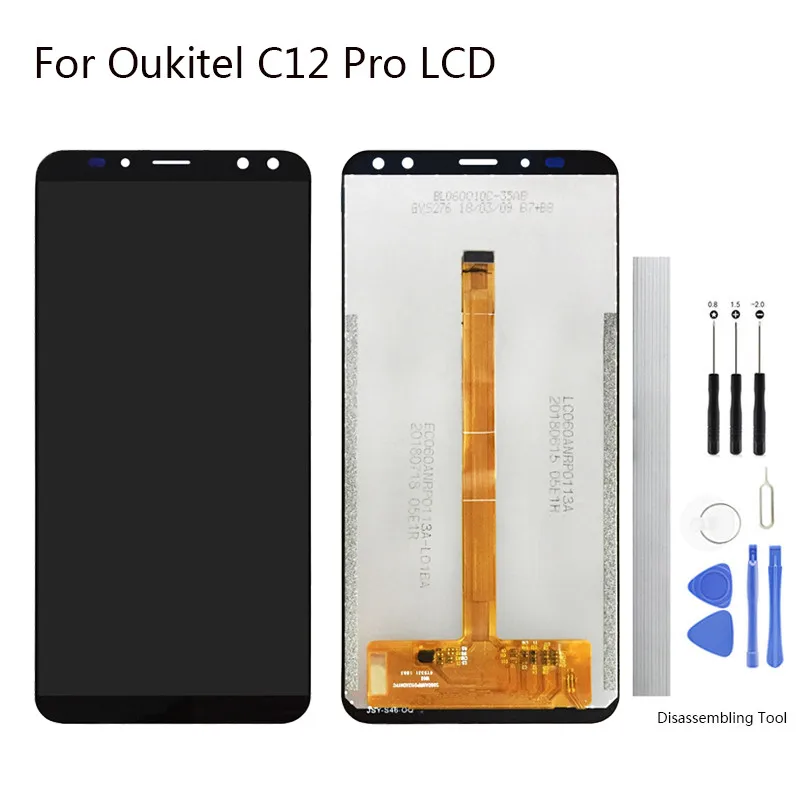 6-18-For-Oukitel-C12-Pro-LCD-Display-Touch-Screen-Screen-Digitizer ...