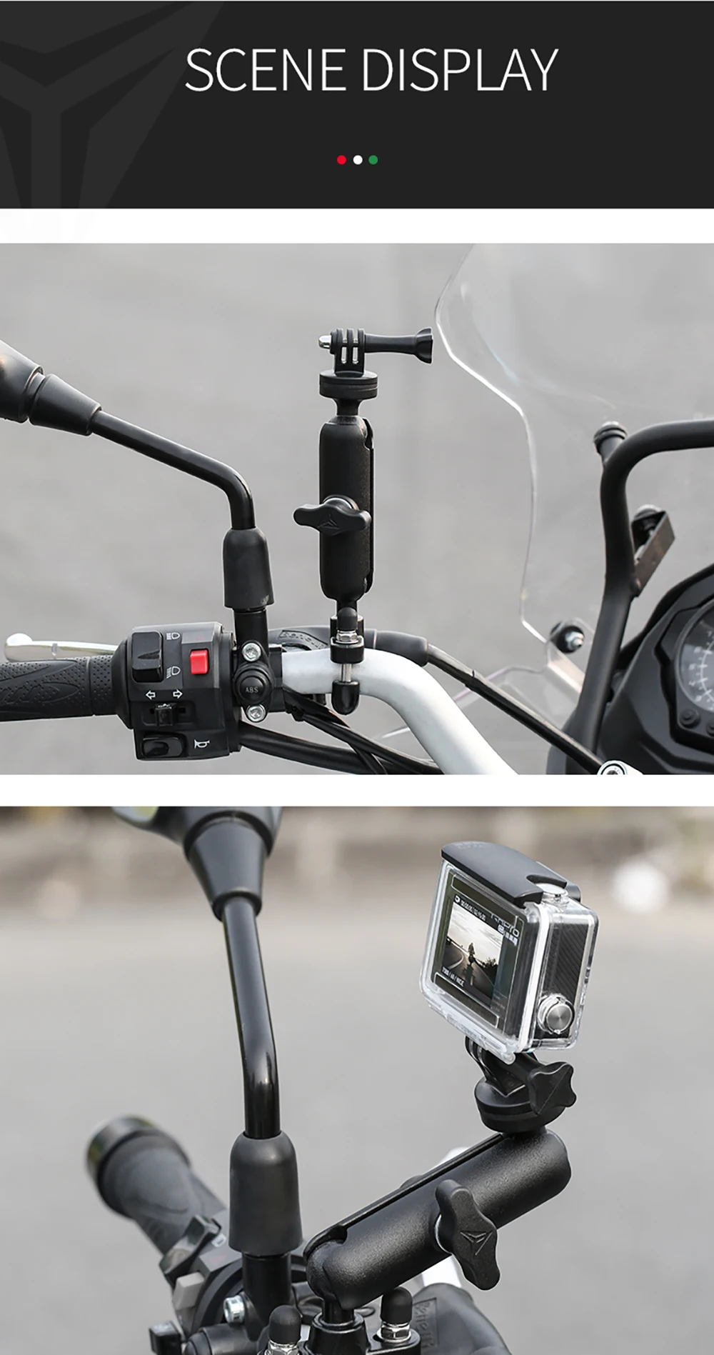 Bracket Mount for Insta 360/Max/GoPro & Other Action camera - Gear Time