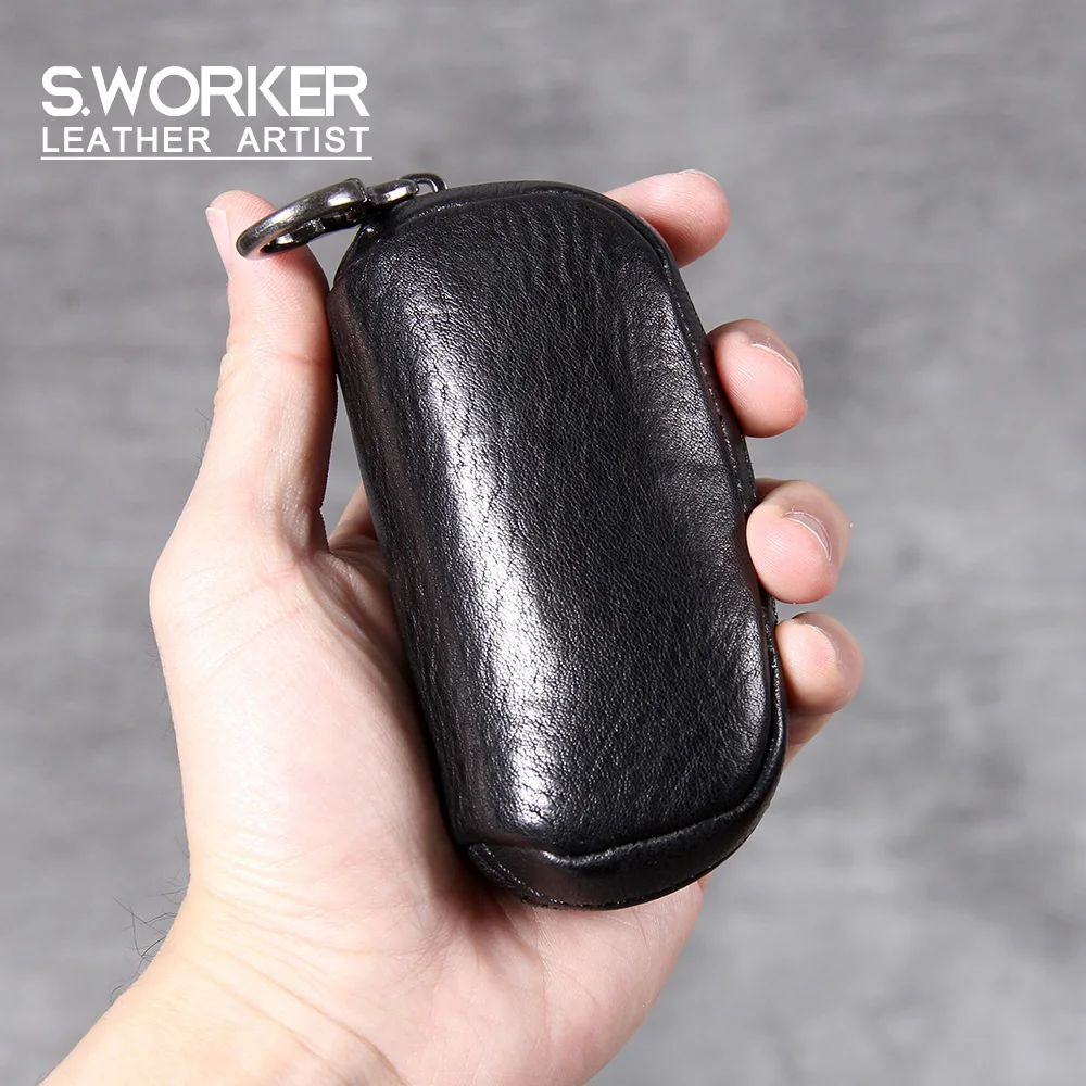 Handmade-Genuine-Leather-Key-Chain-Men-s-Fashion-Waist-Car-Key-Chain ...