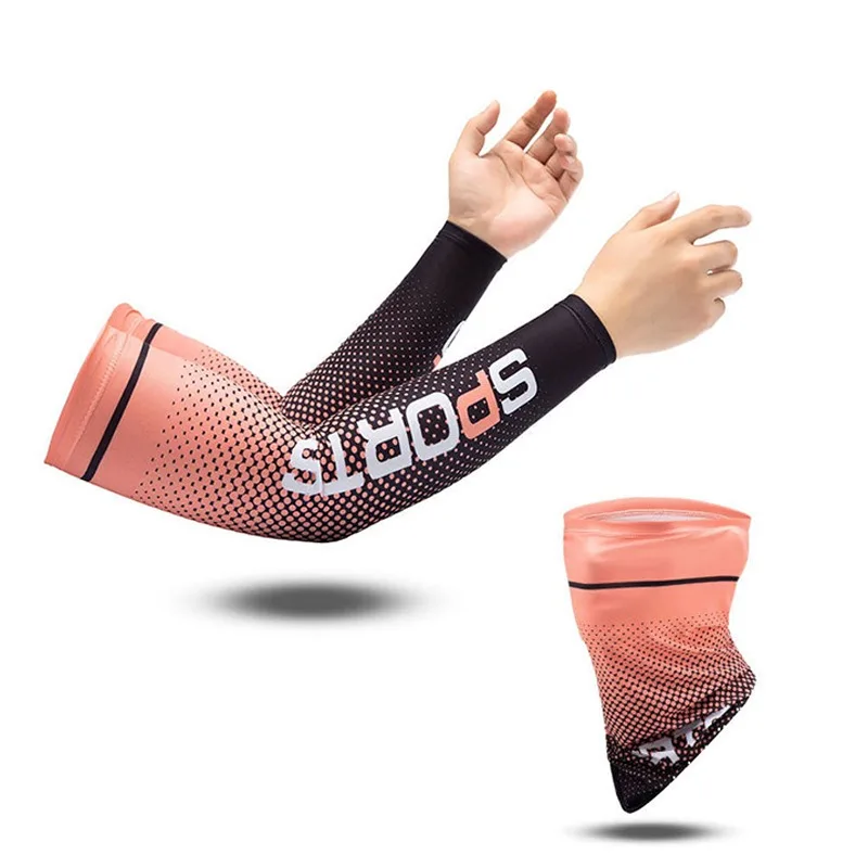 Compression bras,Mancommuniste de protection UV unisexes,manches de ...