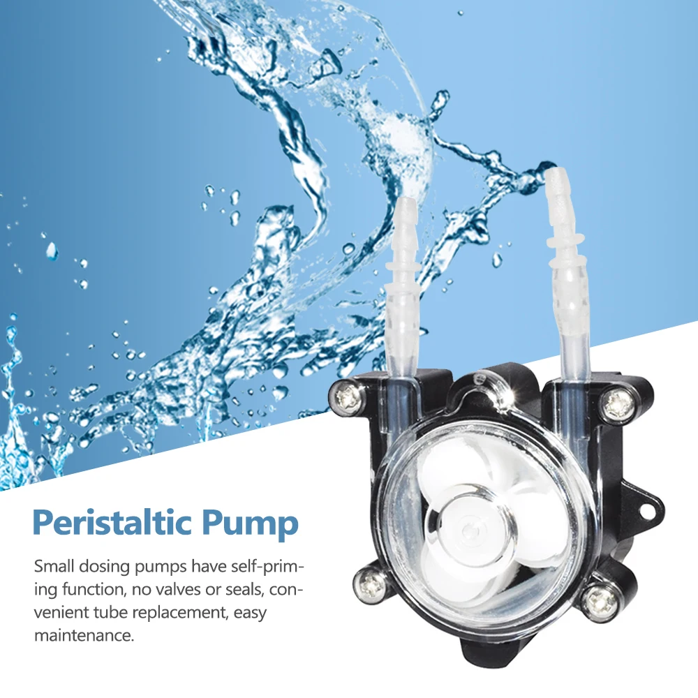 High-Flow Peristaltic Pump Miniature Dosing Pump Peristaltic Hose Pump ...