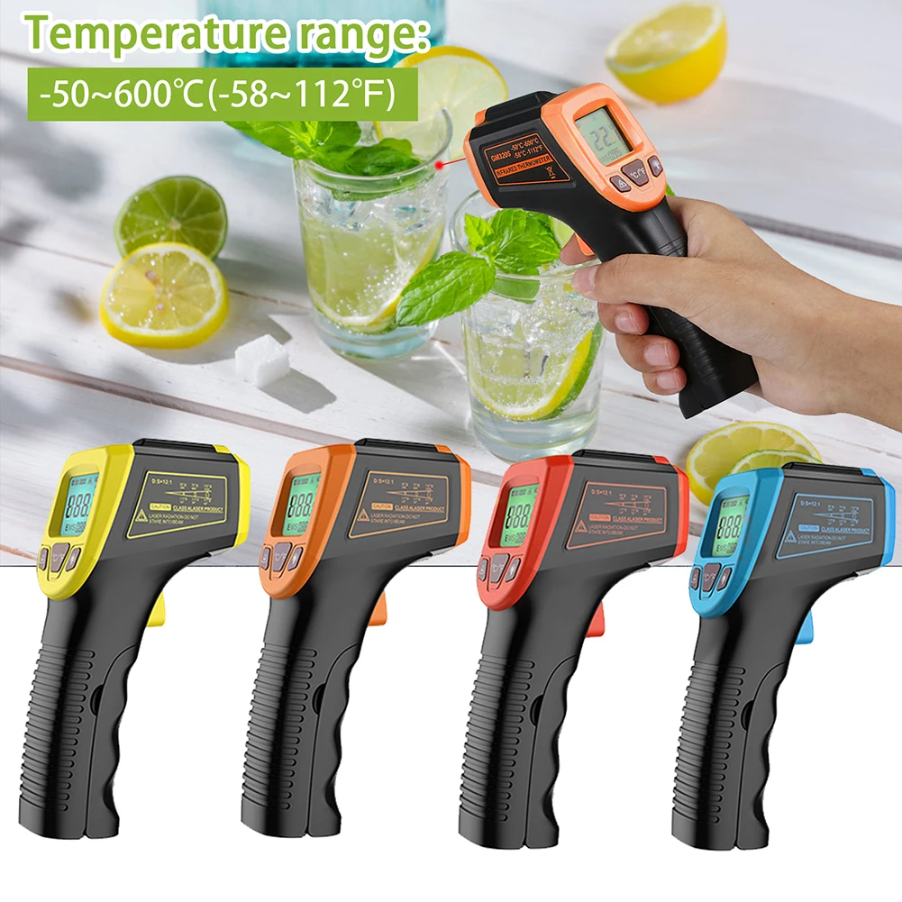 Generic Digital Infrared Thermometer Laser Hygrometer Weather Station ...