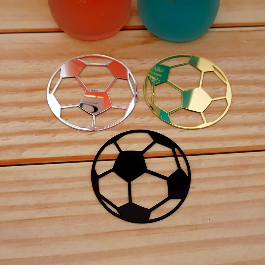 Acrylic-Mirror-Kid-s-Room-Football-Wall-Stickers-3D-Acrylic-Home ...