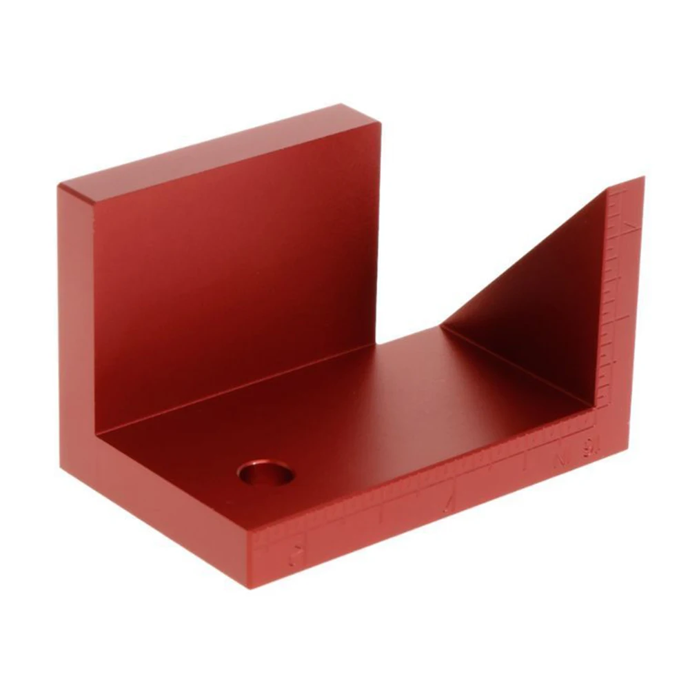 45 Degree Right Round Angle Gauge Ruler Woodworking Center Metric ...