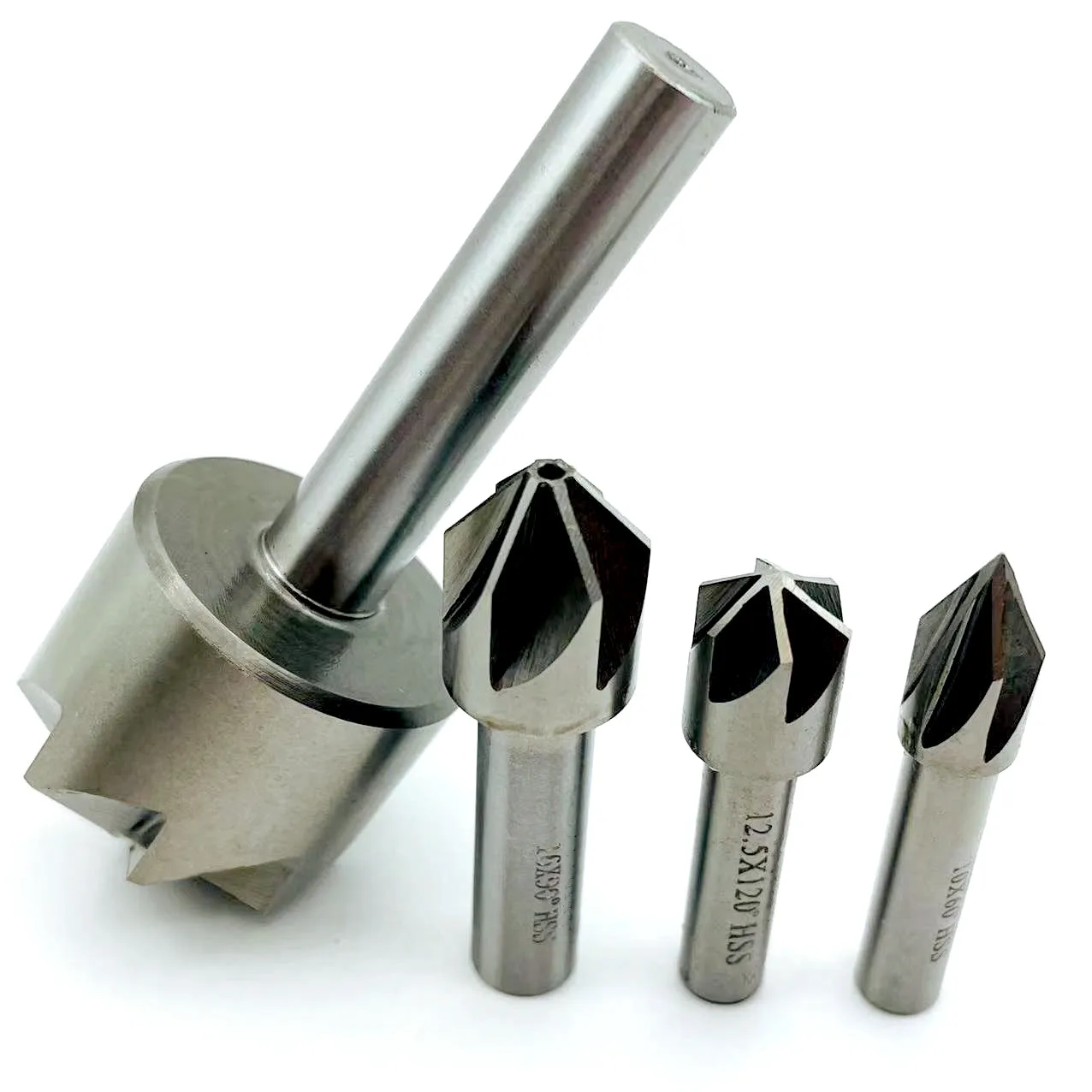 60/ 90 /120 degrees high speed steel chamfering cutter chamfering drill ...
