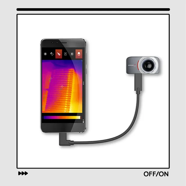Xinfrared InfiRay Official T3S Thermal Camera Imager Infrared Imaging ...