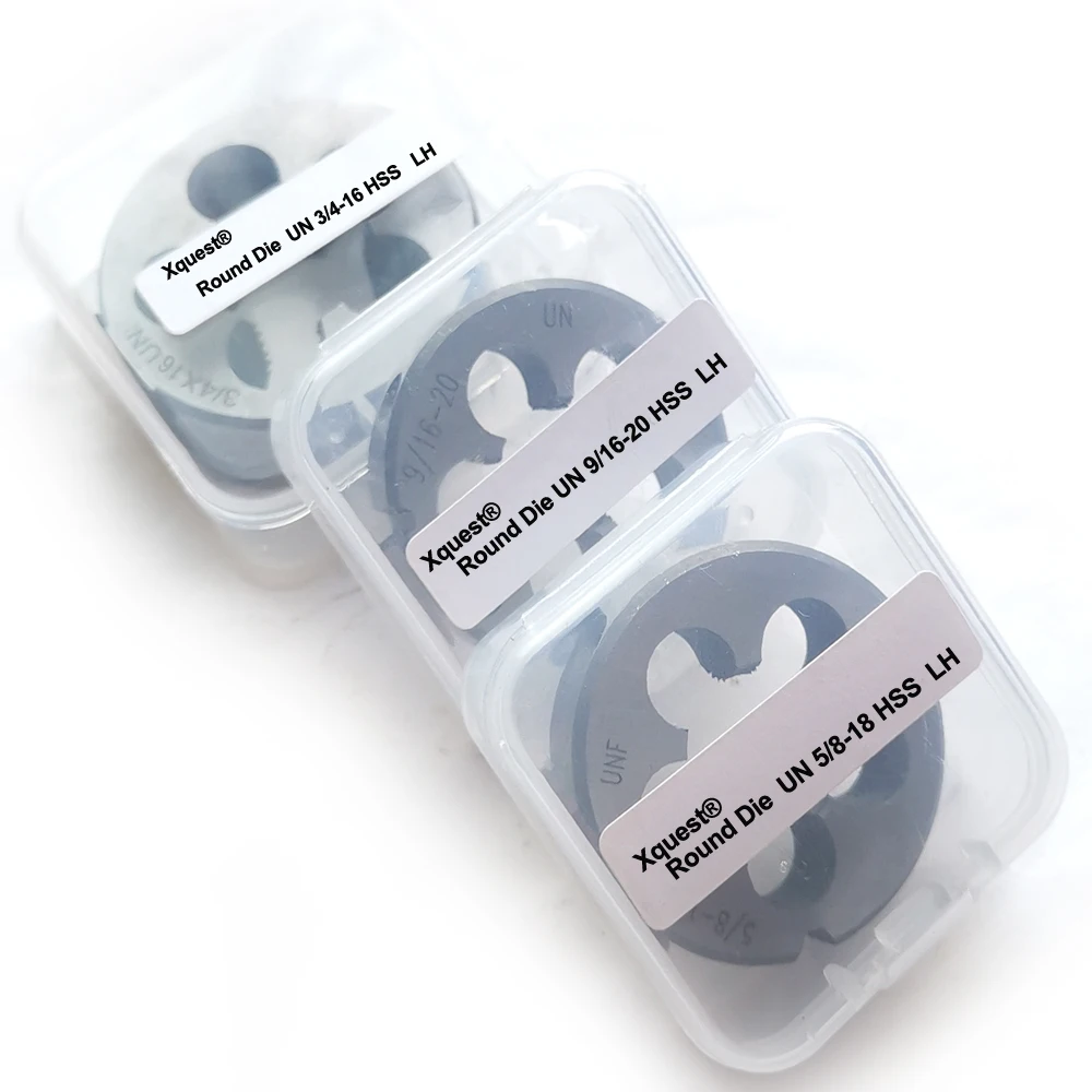 HSS-unified-screw-thread-Round-die-Left-hand-Fine-thread-Dies-unc-UNF ...