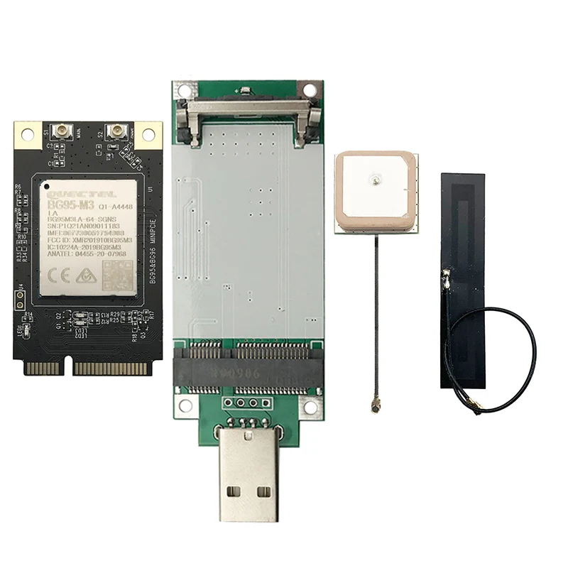Quectel BG95 BG95-M3 MINI PCIE module LTE Cat M1/Cat NB2/EGPRS module with MINIPCIE to USB ...