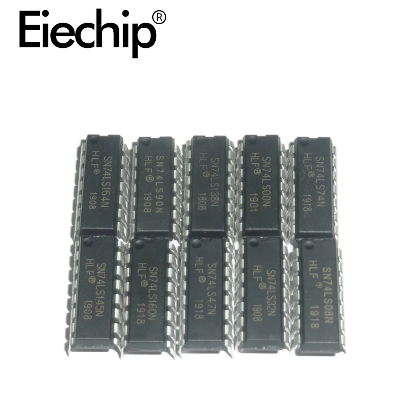 IC-Logic-IC-Driver-IC-integrado-chip-IC-electr-nico-DIP-74LS00-74LS02 ...