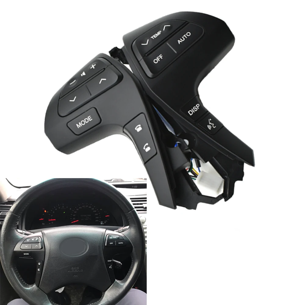 Auto Steering Wheel Audio Control Button Switch For Toyota Hilux Vigo ...