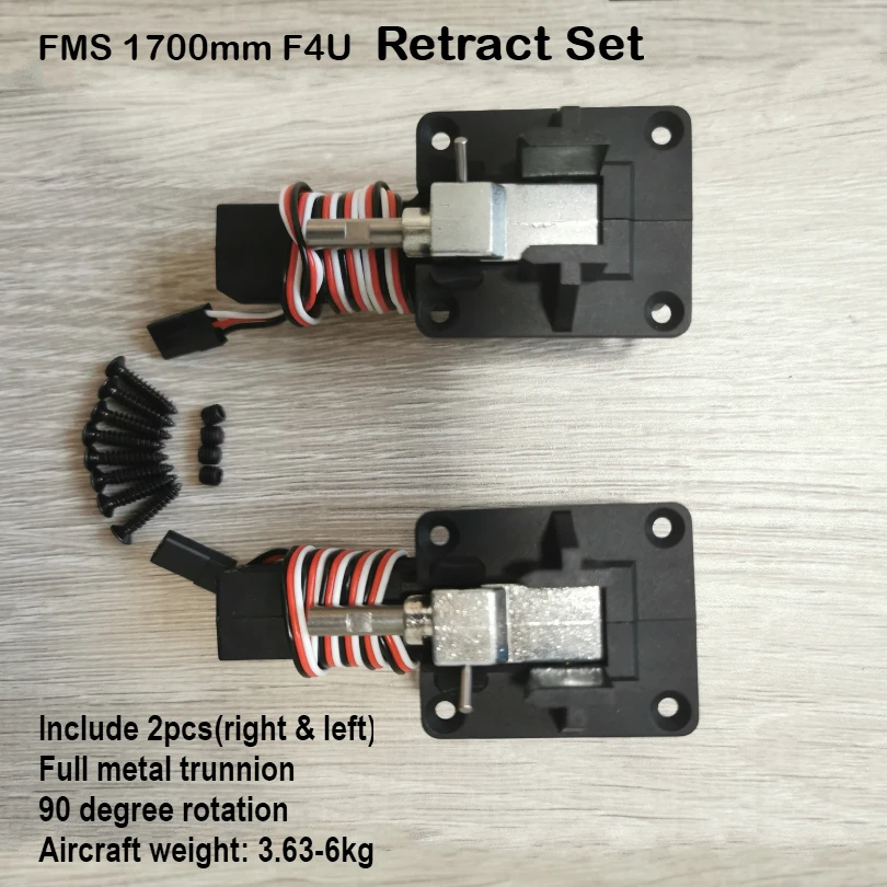 1700mm 1.7m F4U Corsair FMS Designed El Retract Set FMSRE005 RC ...