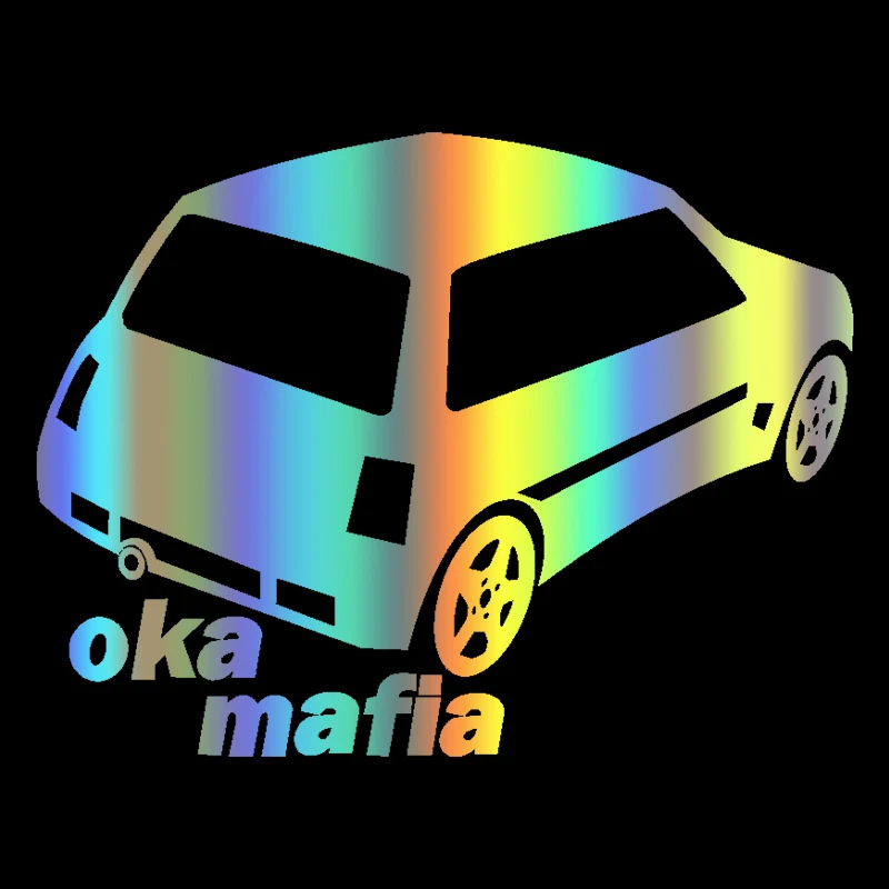S52144-Car-Stickers-Vinyl-Decal-Oka-Mafia-Motorcycle-Decorative ...
