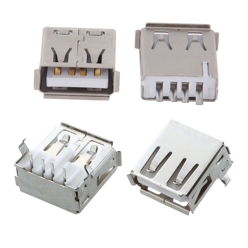 10 шт. usb type-A Разъем 90 градусов гнездовой разъем для ремонта и 10 ...