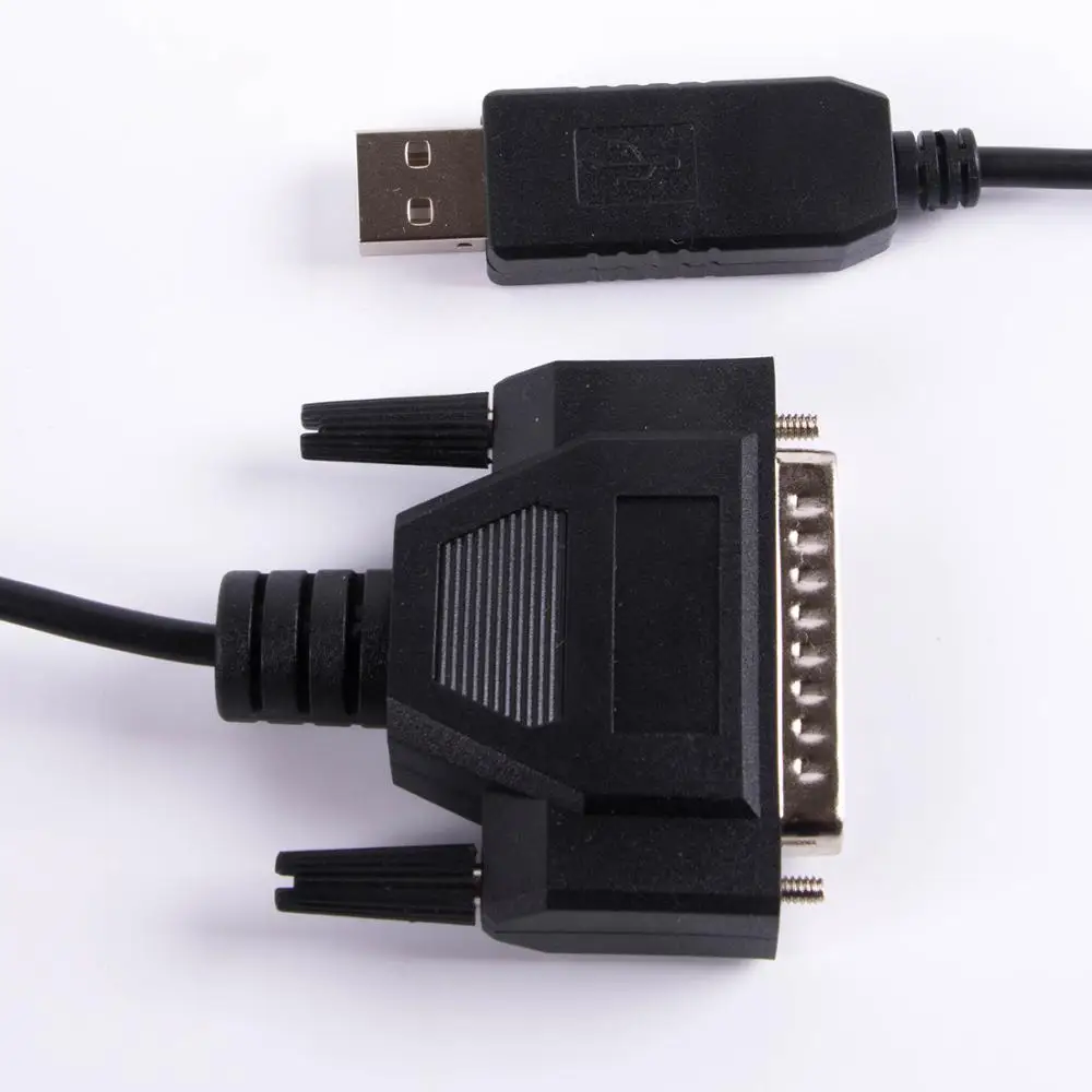 Conector Macho Ftdi Usb Para Rs232 25 Pinos Db25 Adaptador Serial Cnc ...