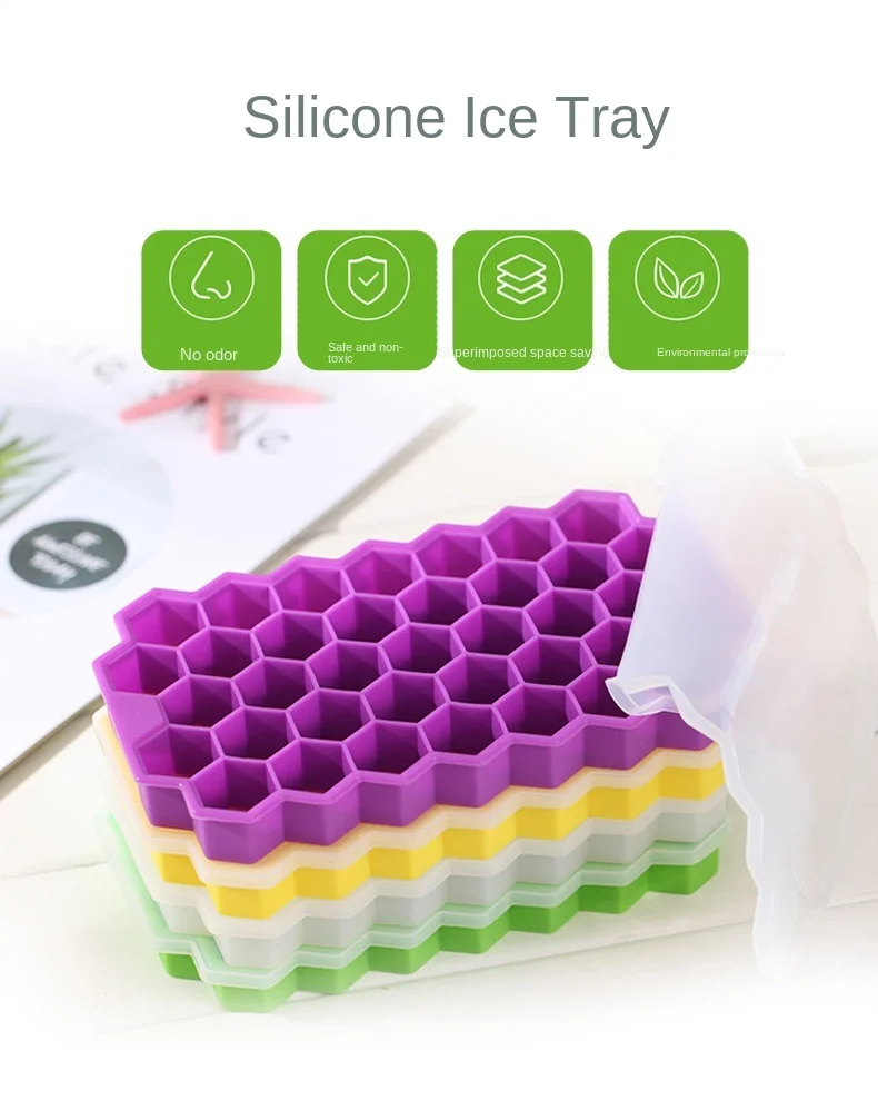 Moule,Moules à glaçons en Silicone, forme ronde, facile à détacher ...