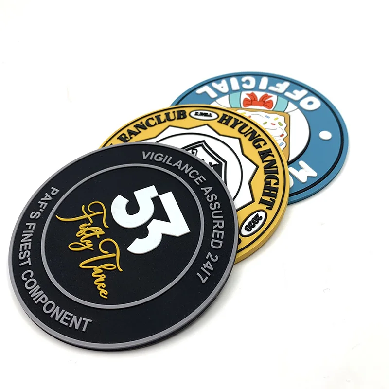 Soft-Rubber-Coasters-Sets-Drink-Tableware-Lower-MOQ-Custom-Logo ...