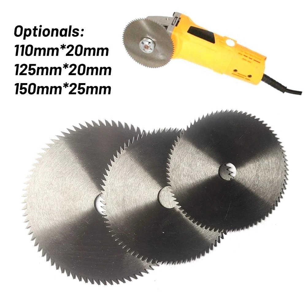 110/125/150mm Saw Blades Wood Plastic Metal Cutting Disc Woodworking ...