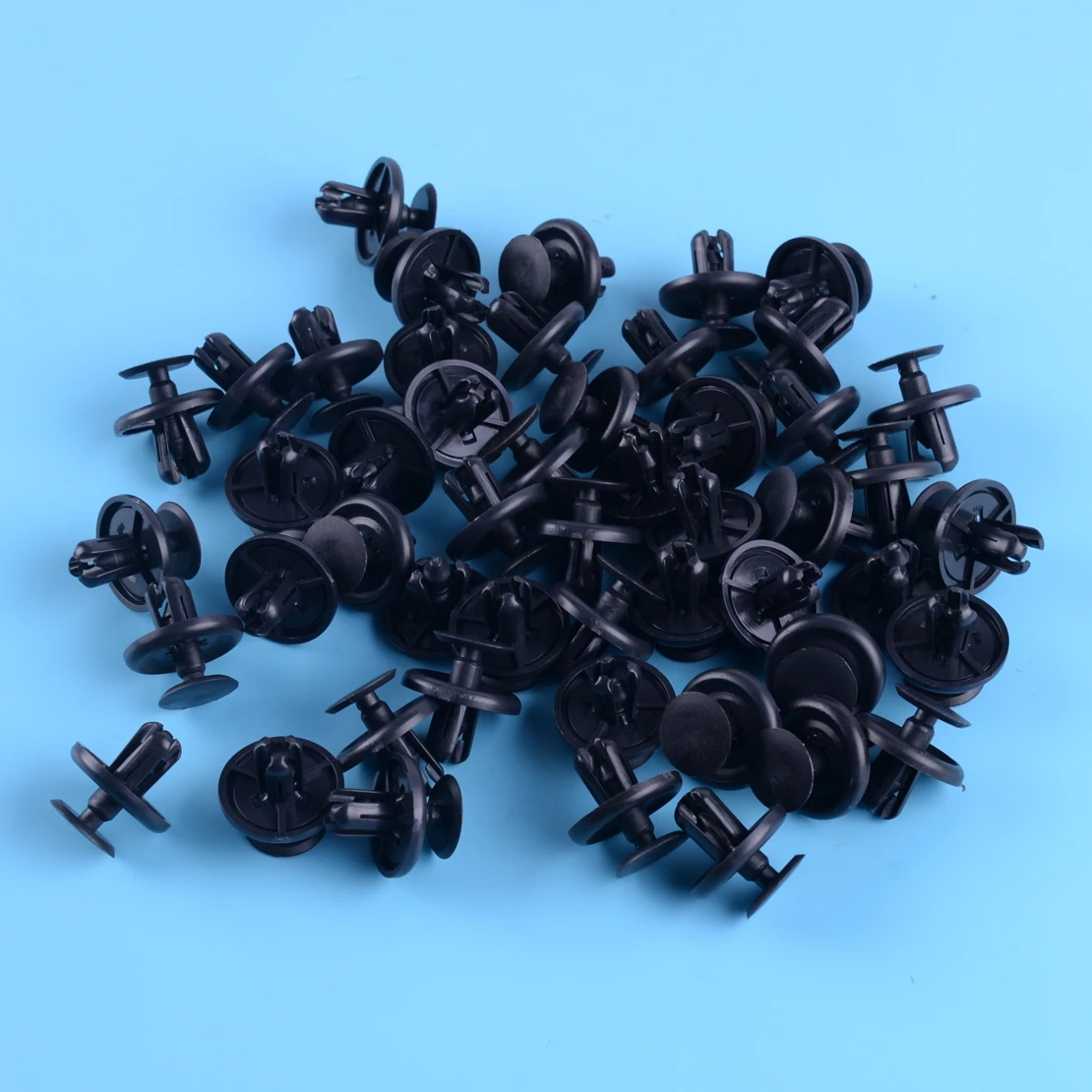 Citall 50pcs 90467-07201 9046707201 Black Plastic Engine Under Cover ...