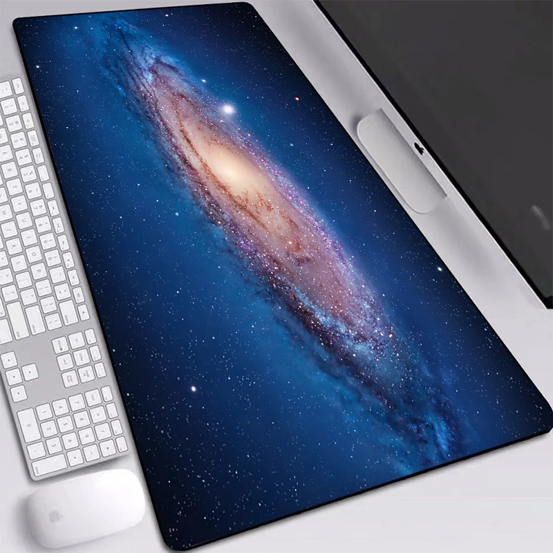 Large Mouse Pad 700x400/900x400mm Space Galaxy Hd Wallpaper Desk Mat ...