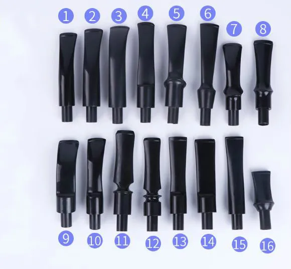 Acrylic Tobacco mouthpiece for Tobacco briar pipe smoking pipes ...