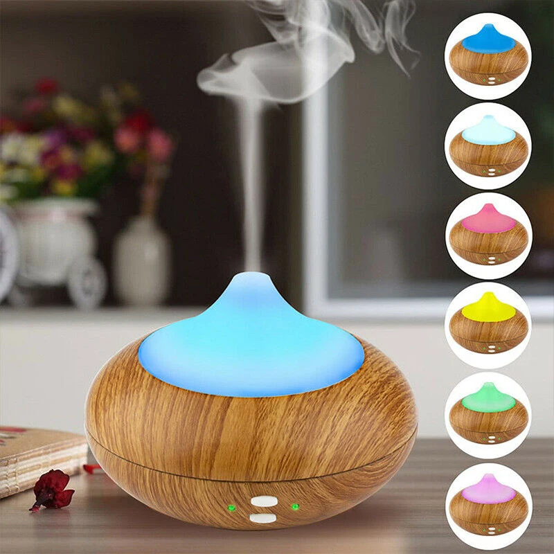 ELOOLE Mini USB Portable Aromatherapy Atomizer Air Humidifier Wood ...