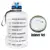 BuildLife 1.3L 2.2L 3.78L Water Bottle With Locking Flip Flop Lid ...